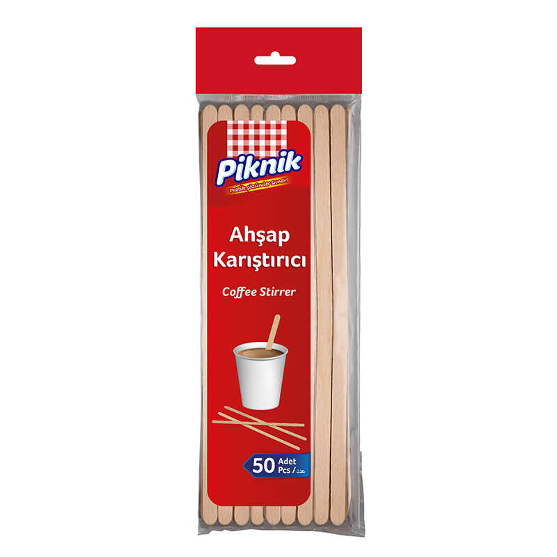 Piknik Ahşap Karıştırıcı 50'li - Komşu